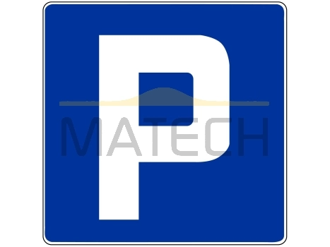 Znak D-18: parking - sklep drogowy MATECH