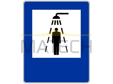 Znak D-26d: natrysk - I generacja - sklep drogowy MATECH